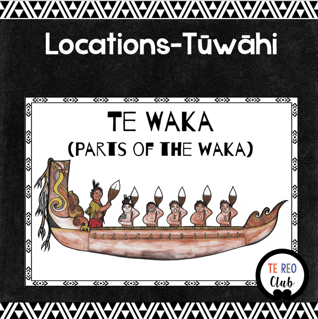 Te Waka-Naming Parts and Locations - Te Reo Club