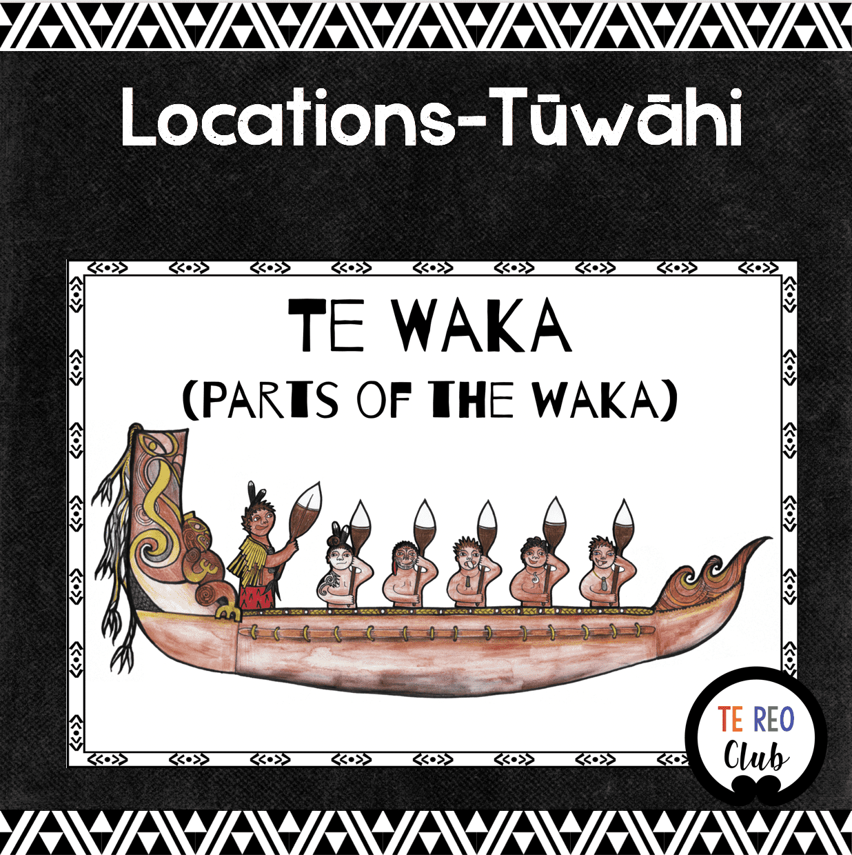 Te Waka-Naming Parts and Locations - Te Reo Club
