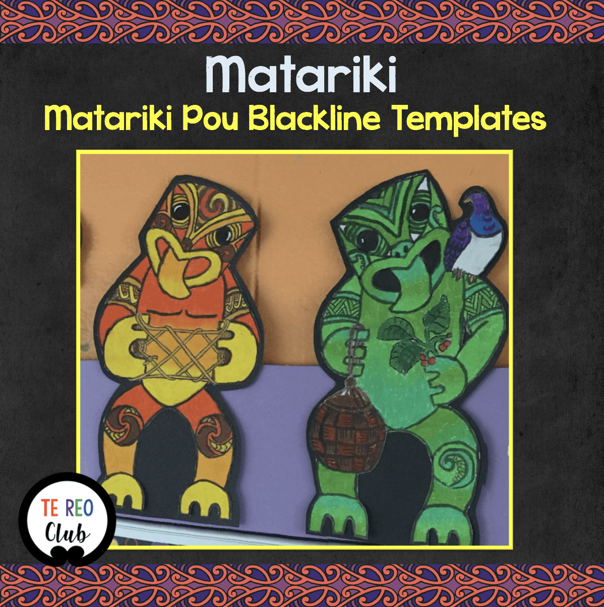 Matariki Pou templates - Te Reo Club