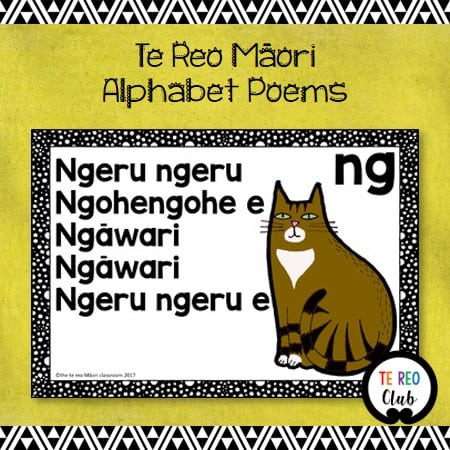 Te Reo Māori Alphabet Poems - Te Reo Club