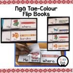 Ngā Tae (Colours) Flip Books - Te Reo Club