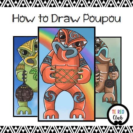 How to Draw Poupou - Te Reo Club