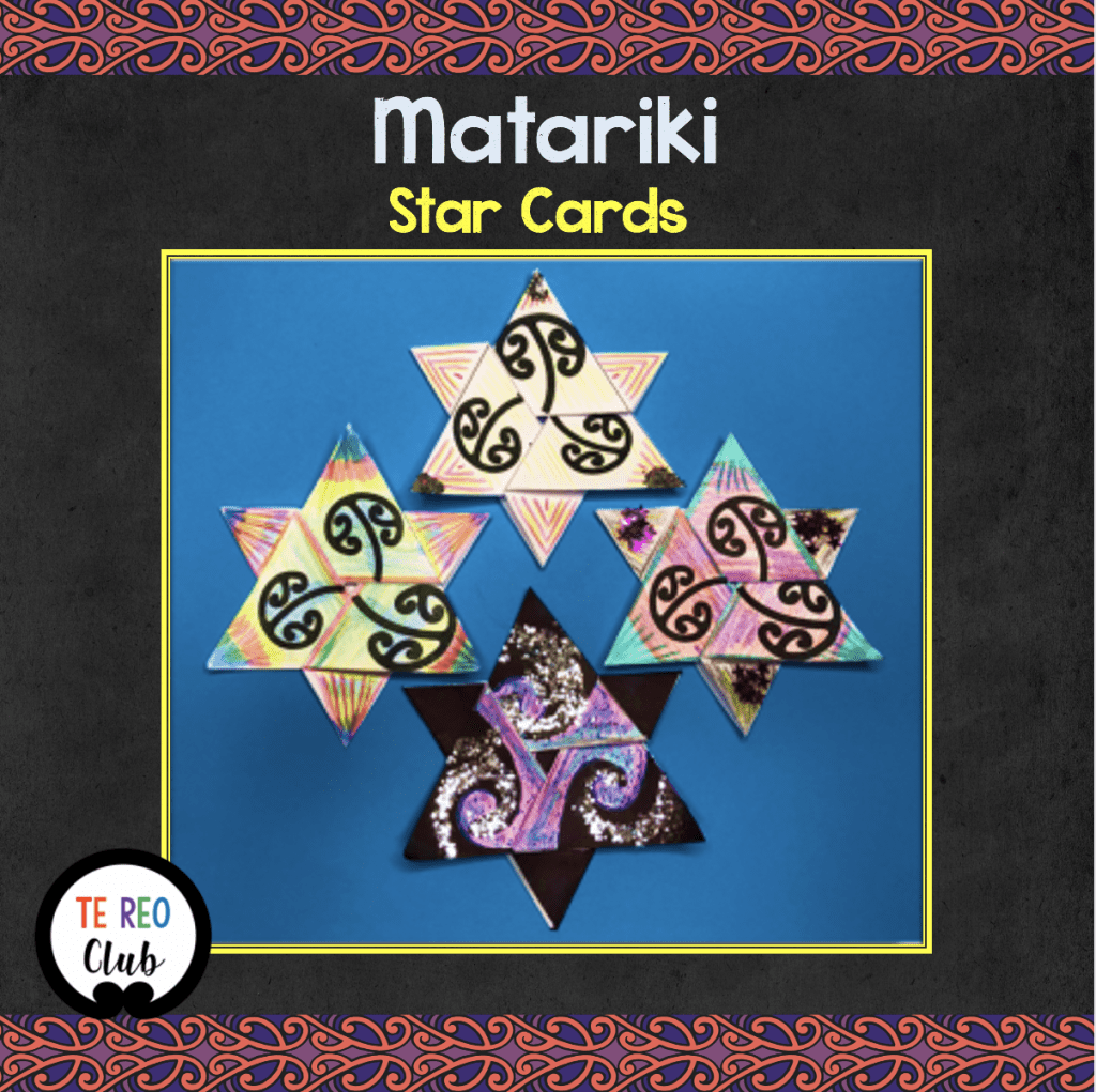 Matariki Star Cards - Te Reo Club