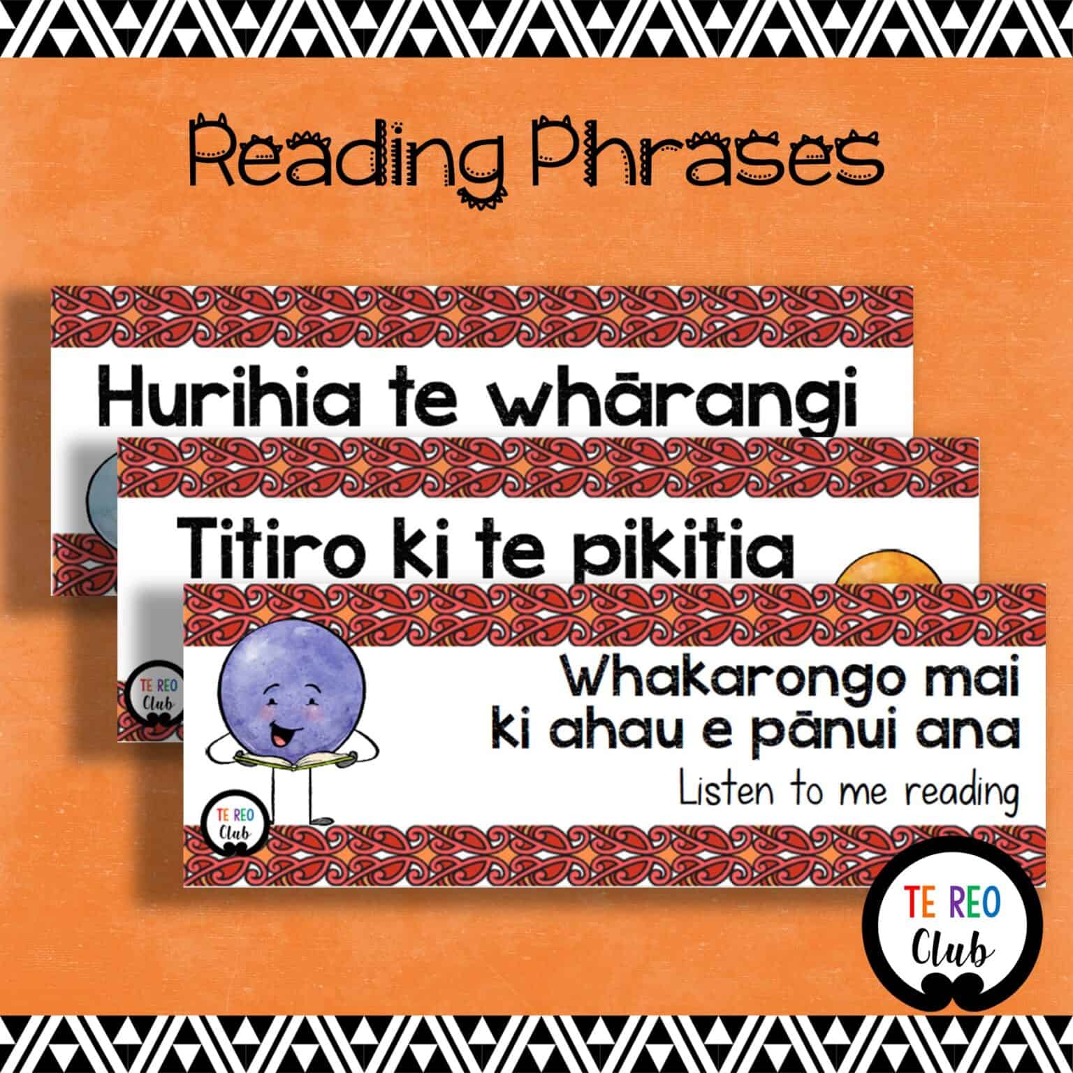 Reading Phrases - Te Reo Club