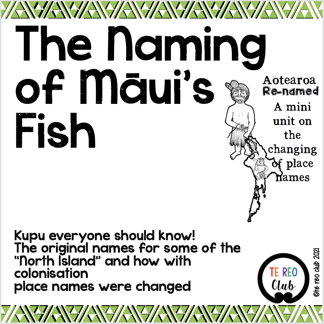 Naming Māui's Fish-Aotearoa Renamed - Te Reo Club