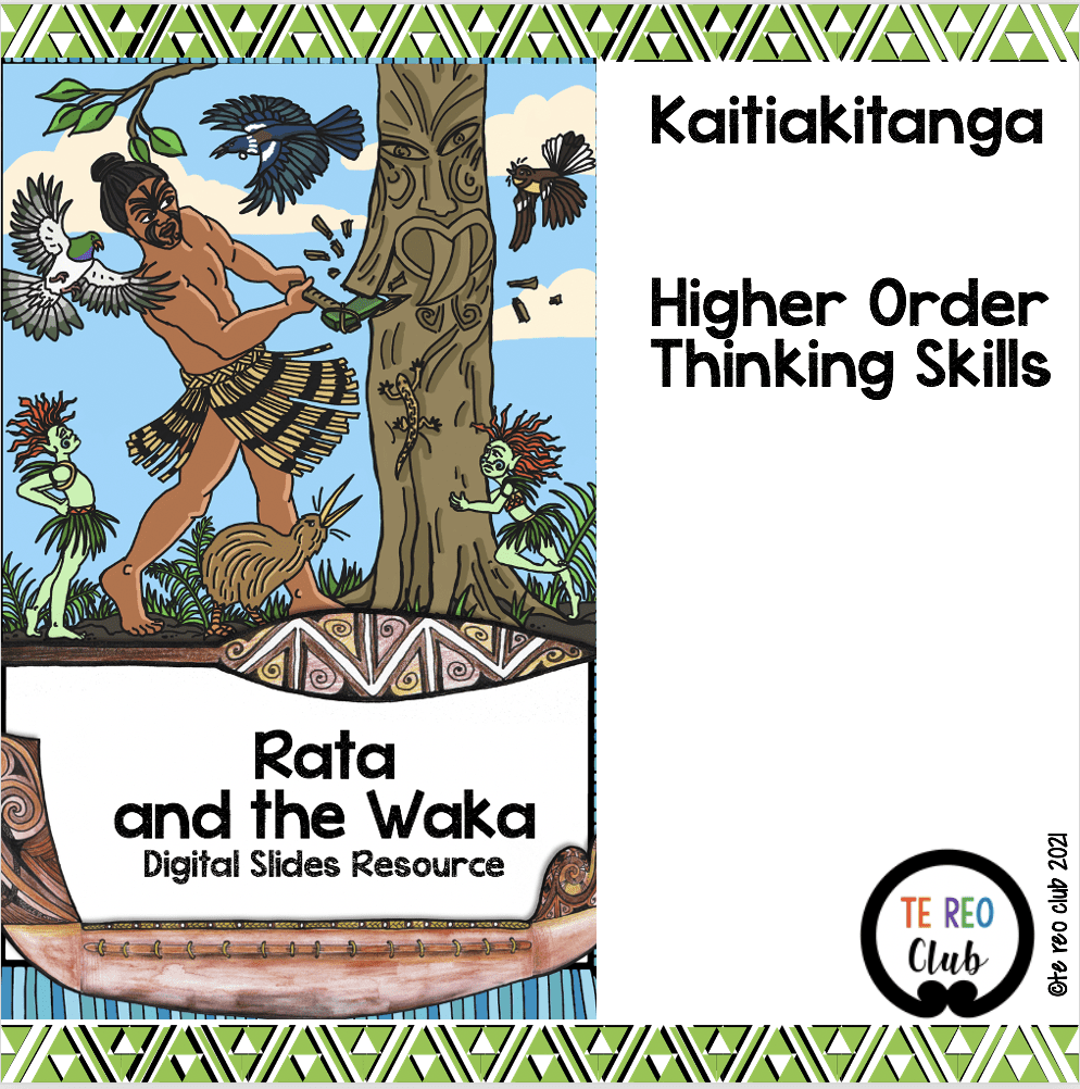 Rata and the Waka-Digital Reading Resource - Te Reo Club
