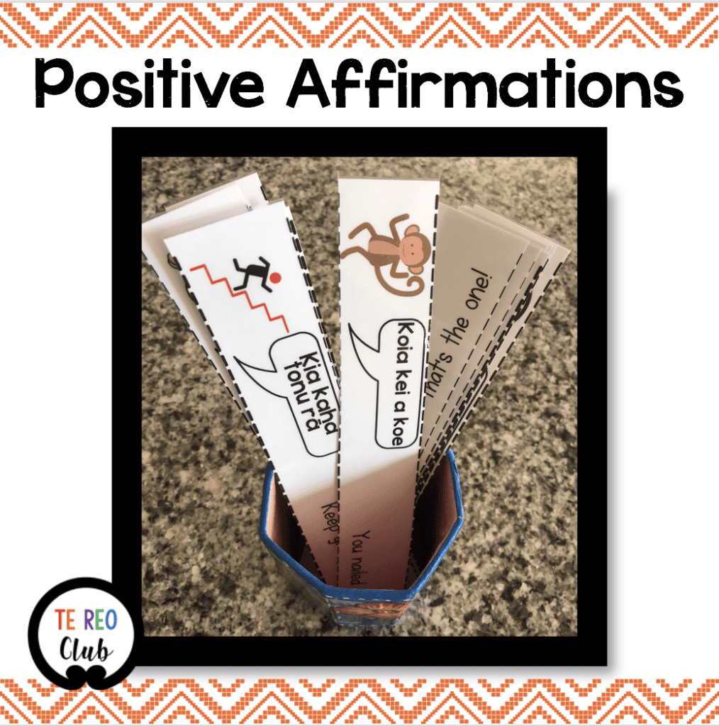 Positive Affirmation Strips - Te Reo Club