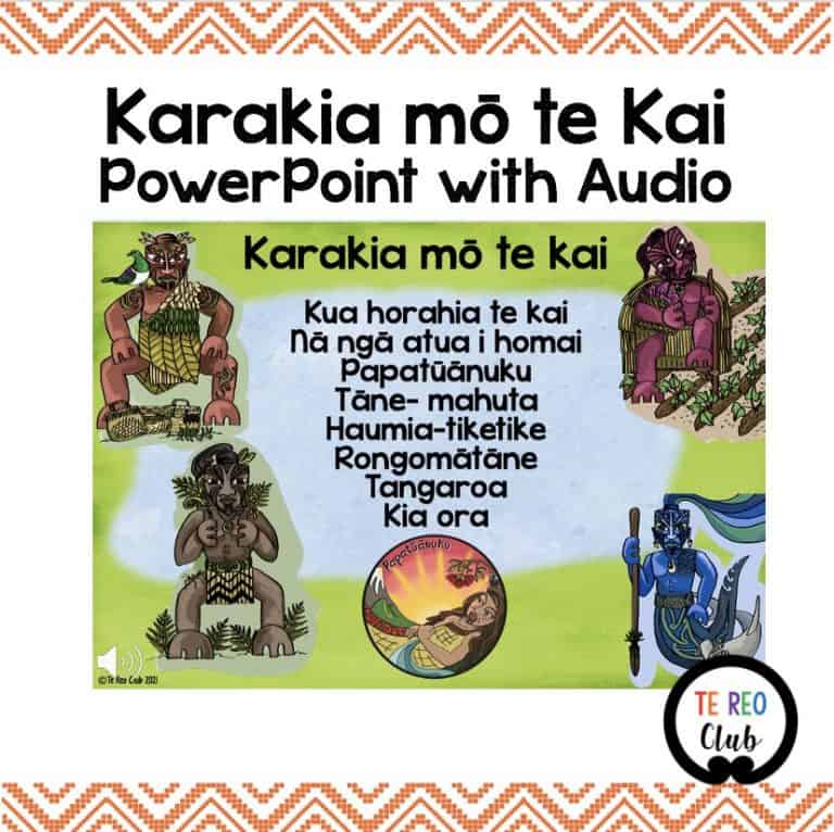 Karakia mō te Kai-Kua Horahia te Kai - Te Reo Club