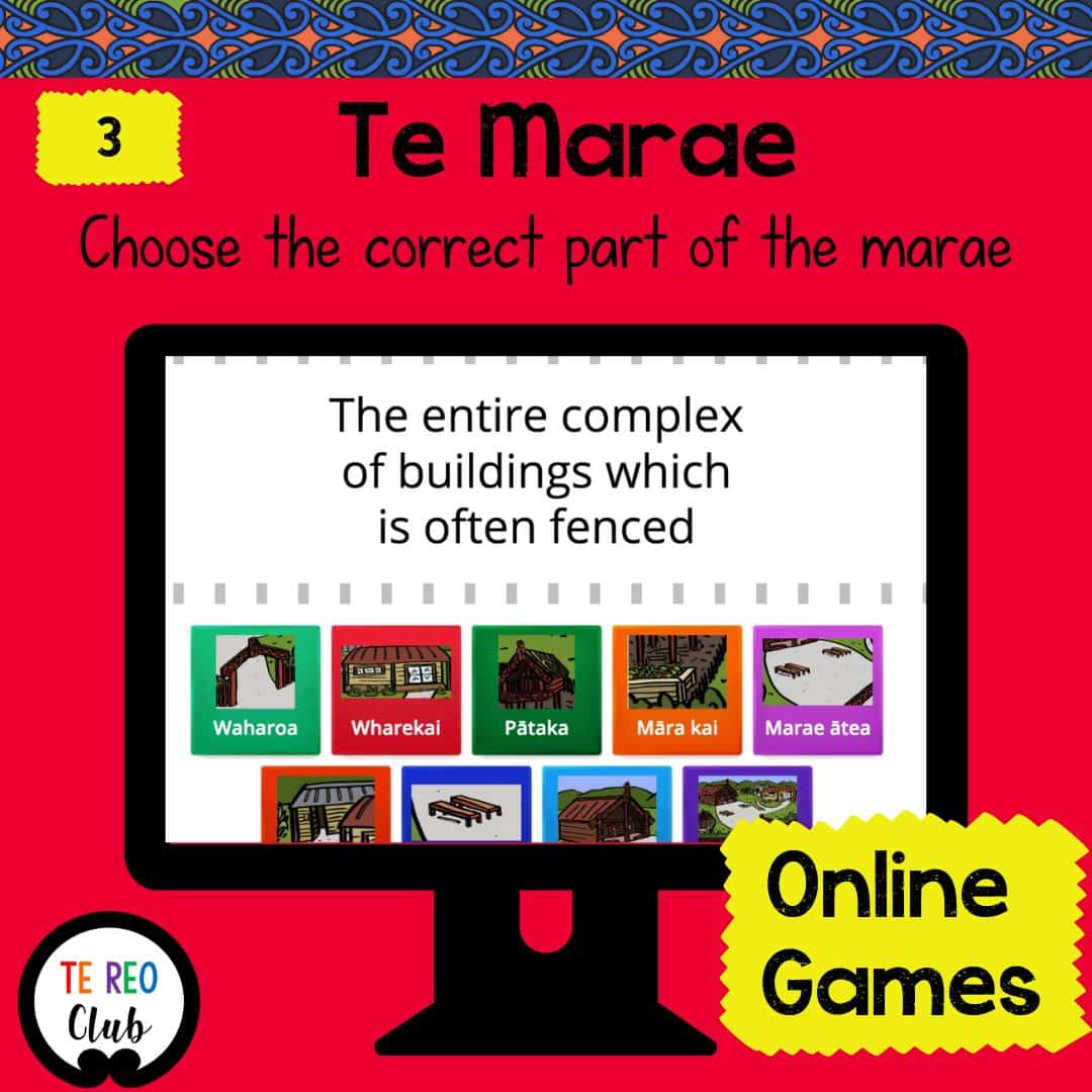 Te Marae Find the Match - Te Reo Club
