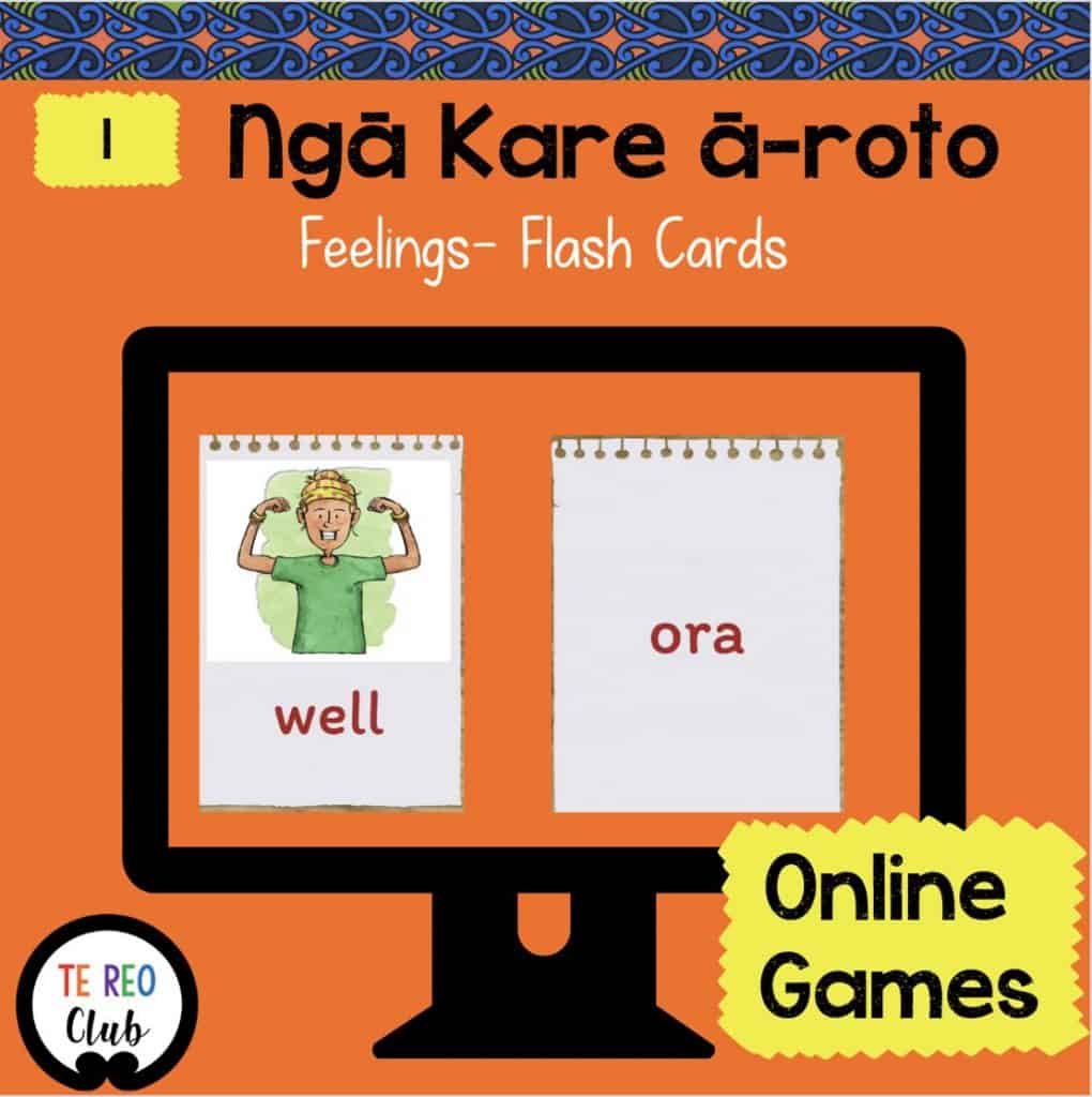 Ngā Kare ā-roto (Feelings) Online Games - Te Reo Club