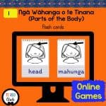 Parts of the Body-Ngā Wāhanga o te Tinana - Te Reo Club
