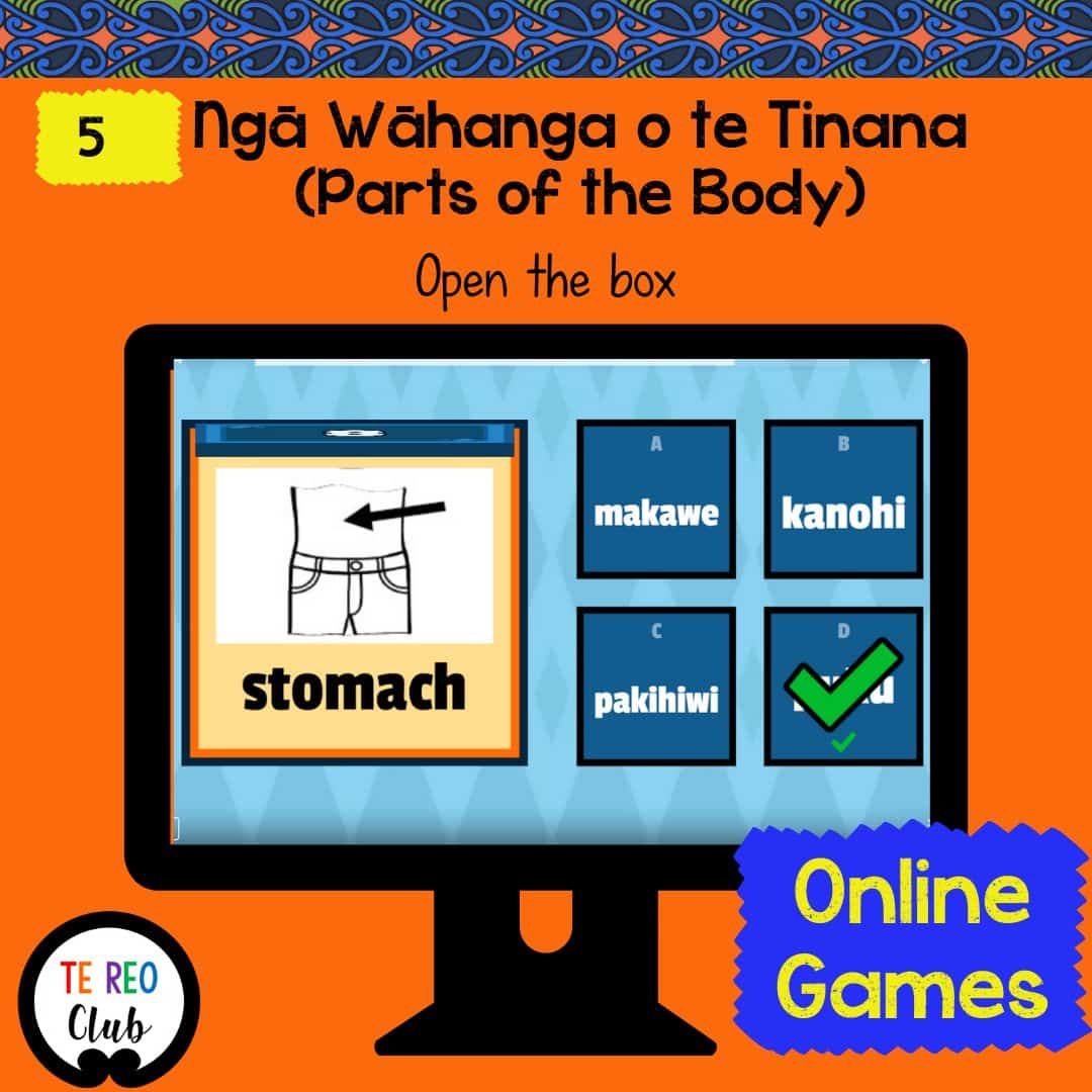 Online Games - Te Reo Club
