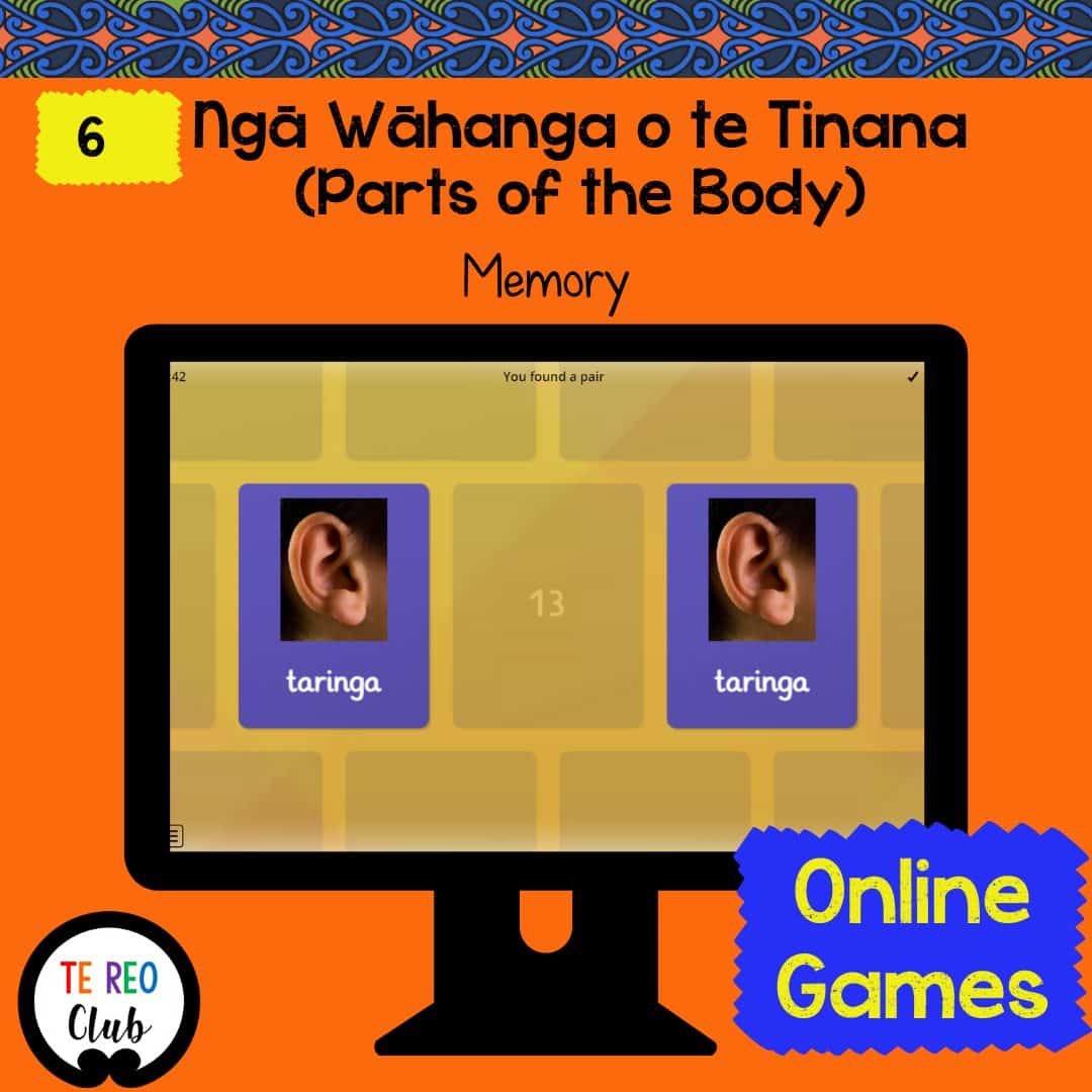 Online Games - Te Reo Club
