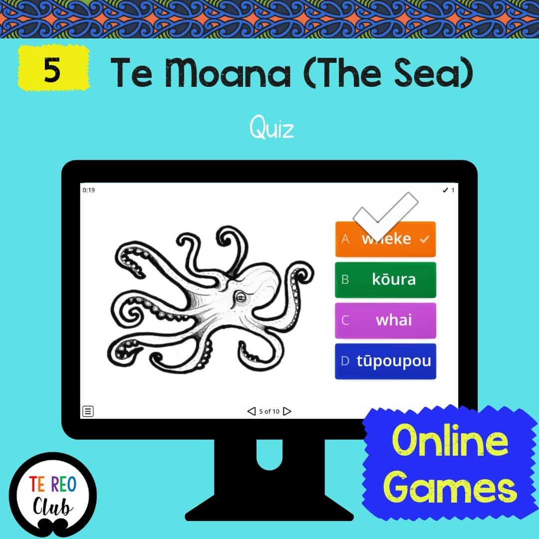 Online Games - Te Reo Club