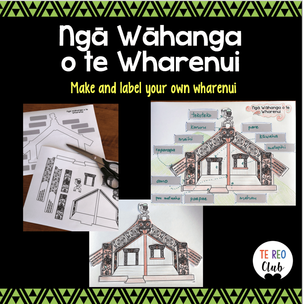 Make and Label Your Own Wharenui - Te Reo Club