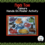 Ngā Tae-Colours Poster and Hands On Activity - Te Reo Club