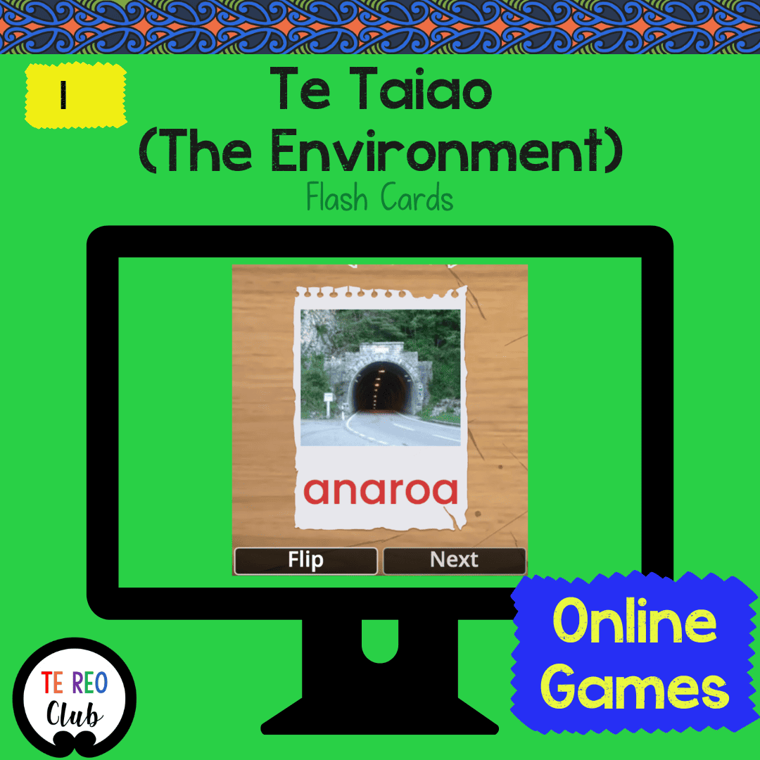 Te Taiao-The Environment Online Games - Te Reo Club
