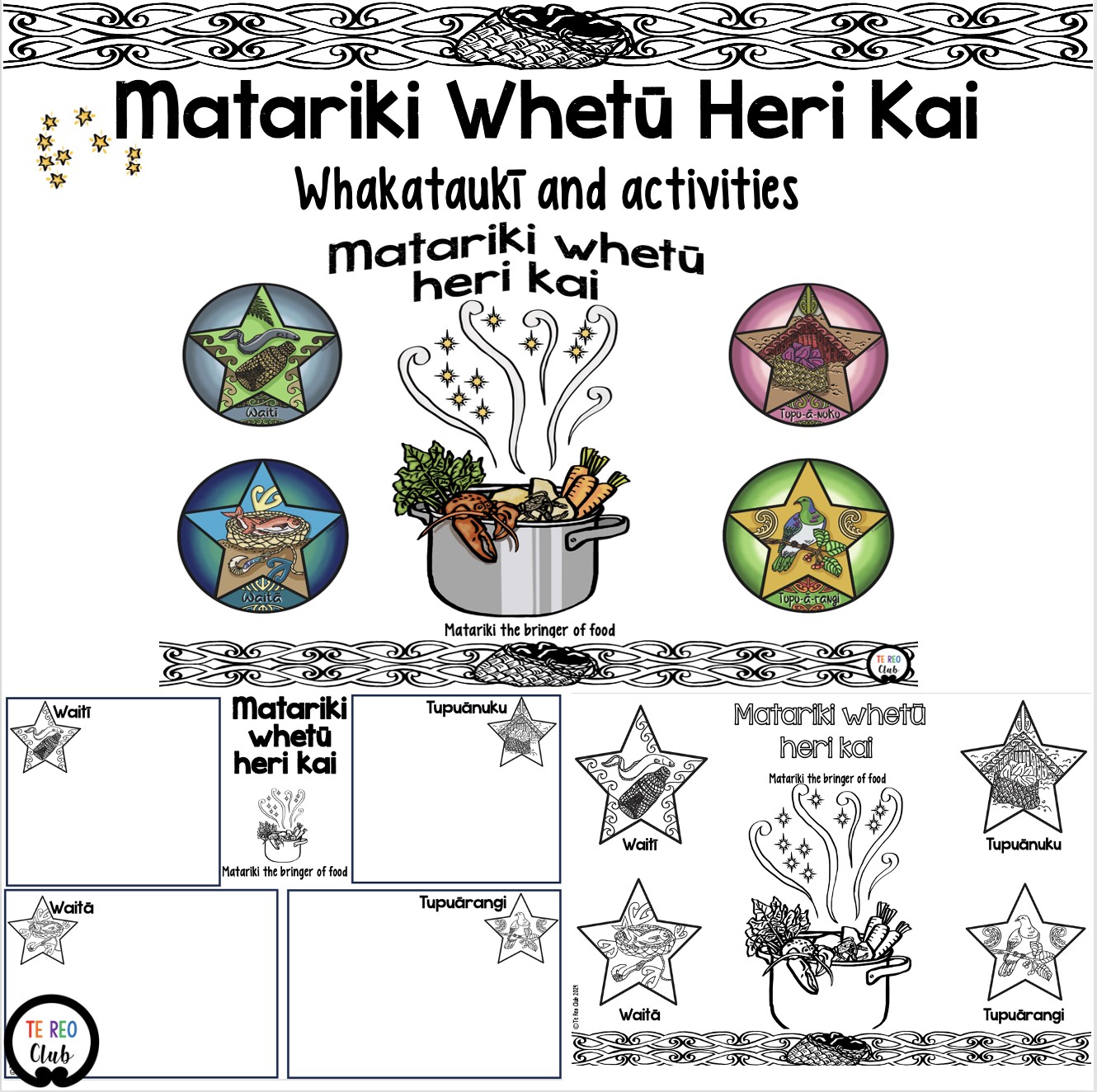 Matariki Whetū Heri Kai-Whakataukī - Te Reo Club
